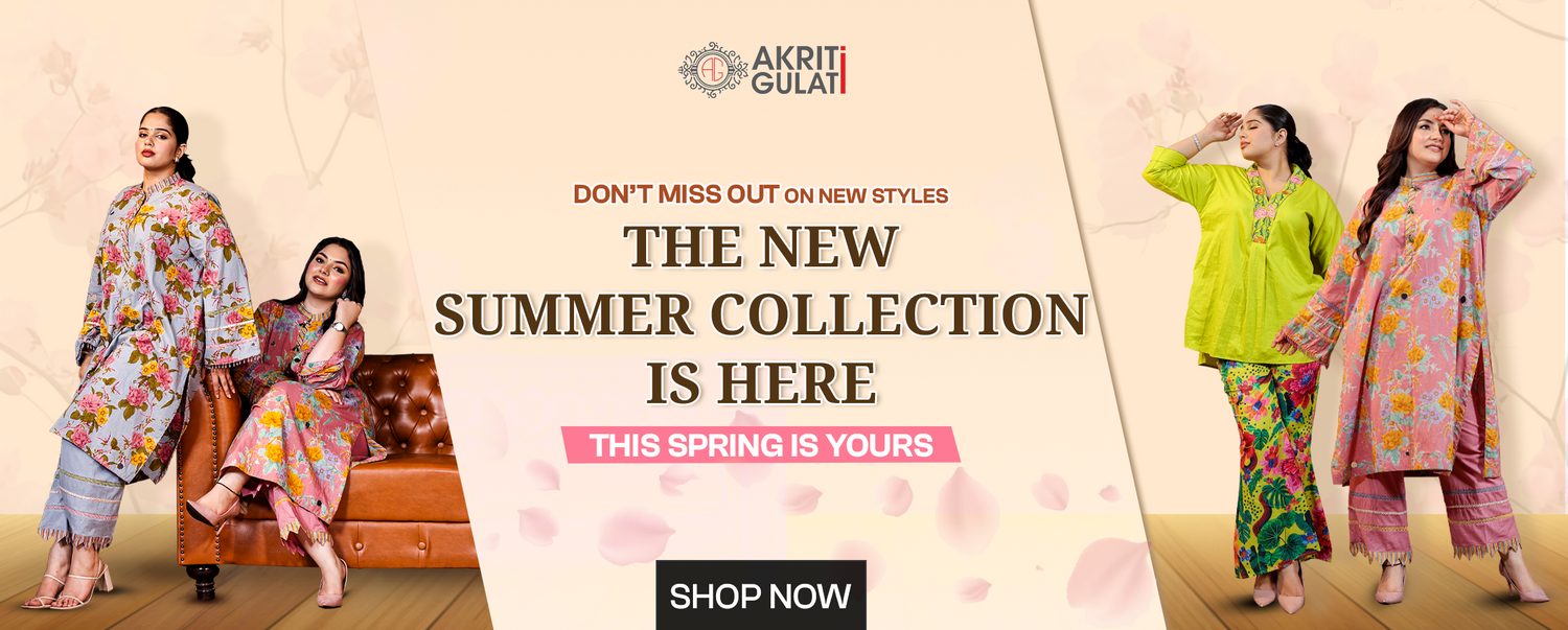 Plus Size Ethnic & Fusion Wear- India's Most Loved Store Akriti Gulati
